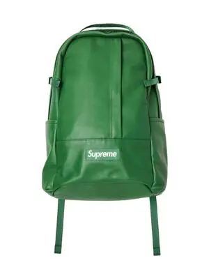 Supreme Leather Backpack - Green