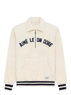 Aimé Leon Dore Casentino Half-zip Pullover - Cream