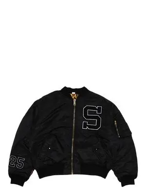 Supreme X Goodenough Reversible Ma-1 Jacket - Black