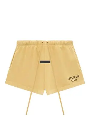 Fear Of God Heavy Jersey Running Shorts - Yellow