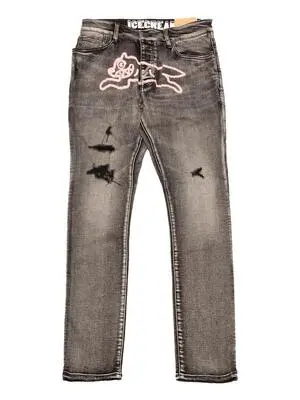 ICECREAM Flamingo Jean - Grey