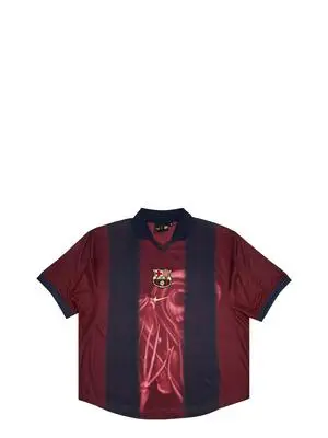 Nike Fc Barcelona X Cactus Jack Retro 2000/01 Home Skeleton Jersey - Red