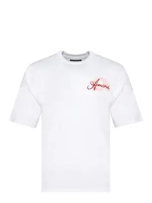 Amiri Airbrush Oversized T-shirt - White