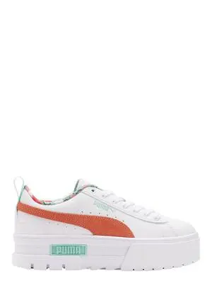 PUMA Mayze Aura Jr 'flower' Sneakers - White