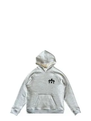 Chrome Hearts Triple Cross Hoodie - Grey
