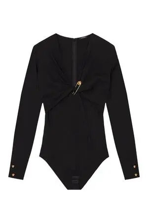 VERSACE Safety Pin Bodysuit