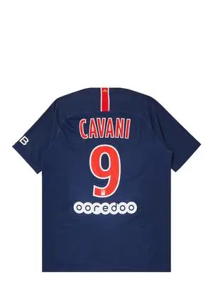 PARIS SAINT-GERMAIN Cavani #9 Home Match Jersey - Blue