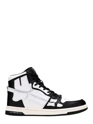 Amiri Skeleton High Top Sneakers - Black