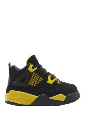 JORDAN Air Jordan 4 Retro TD 'Thunder' Sneakers Black