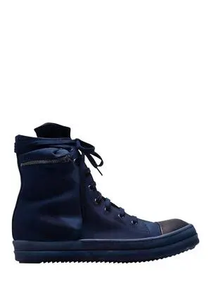 Rick Owens Edfu Cargo Sneakers - Blue