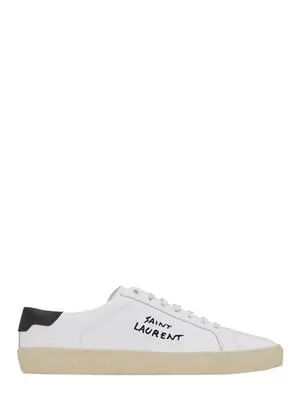 Saint Laurent Court Classic Sl/06 Low Sneakers - White