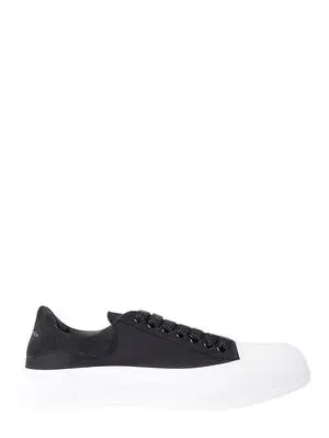 Alexander McQueen Deck Lace-up Plimsoll - Black