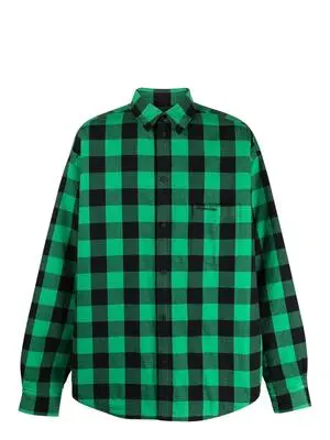 Balenciaga Padded Shirt - Green