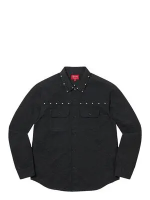 Supreme Studded Work Shirt - Black