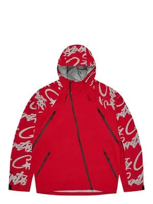CORTEIZ Elitework Waterproof Shell Jacket - Red