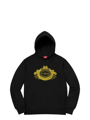 Supreme Love Or Hate Hooded Sweatshirt - Black