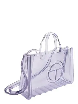 TELFAR X Melissa Large Jelly Shopper - White