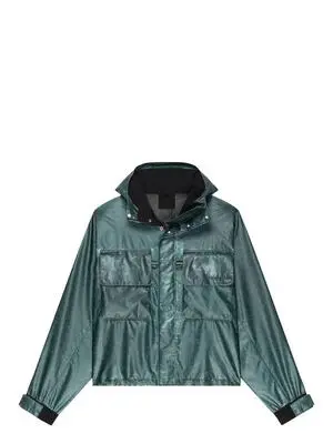 Givenchy Printed Windbreaker - Silver