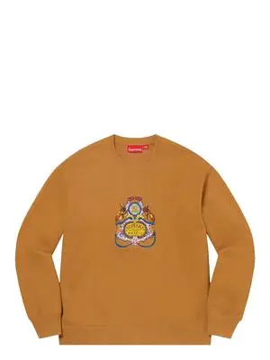 Supreme Crest Crewneck - Yellow