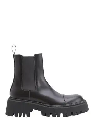 Balenciaga Tractor 20mm Boot - Grey
