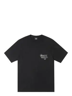 StÜssy Respect The Pool Tee - Black