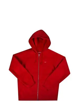 Supreme Small Box Zip Up Sweatshirt - Red