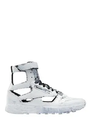 REEBOK Maison Margiela X Classic Leather Tabi High Sneakers - White