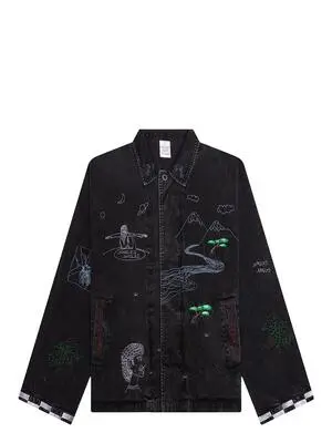 JUNGLES Questions Jacket - Black