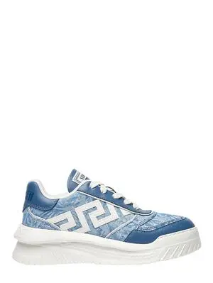 Versace Greca Odissea 'barocco Denim' Sneaker - Blue