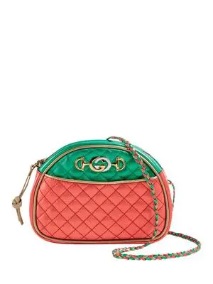 GUCCI Laminated Leather Mini Bag