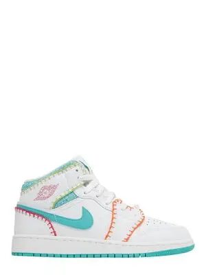 JORDAN 1 Mid Se Gs Sneakers - White