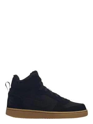 Nike Court Borough Mid Winter Gs Sneakers - Black