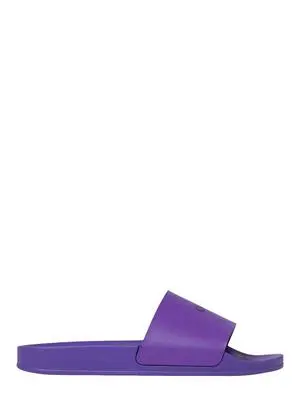 Off-White Pool Sliders - Purple