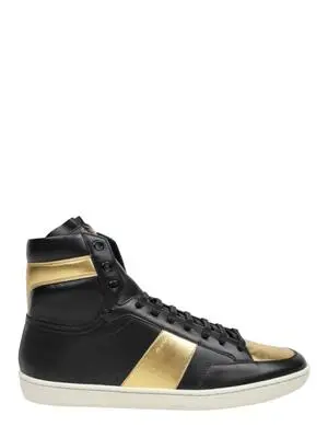 SAINT LAURENT SL-10 High Top Sneakers