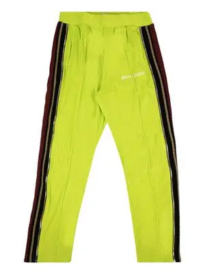 Palm Angels Velour Track Pants - Green
