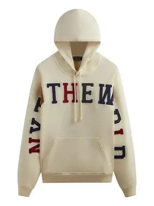 Kith Ny To The World Nelson Hoodie - Cream