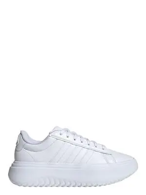 Adidas Grand Court Platform Sneakers - White
