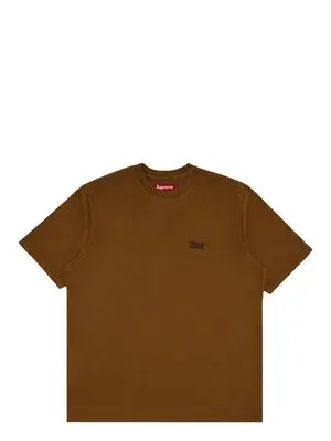 Supreme Warm Up Washed Short-sleeve Top - Brown
