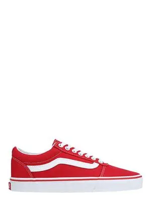 VANS Ward Lace Up Sneakers - Red