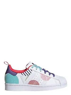 Adidas Superstar J 'chinese New Year Year Of The Ox Polka' Sneakers - White
