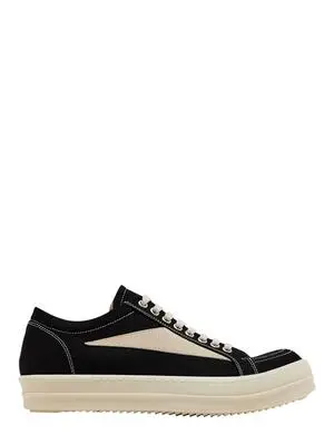 Rick Owens DRKSHDW Hollywood Vintage Low Sneakers Black