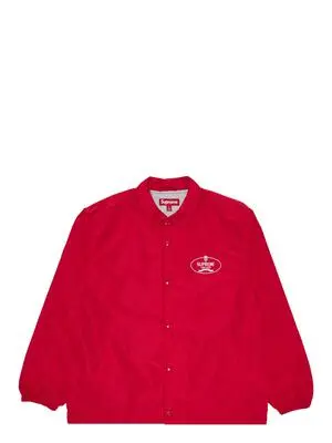 Supreme Crest Coaches Jacket - Red