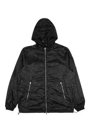 Moncler Cordier Logo Windbreaker - Black