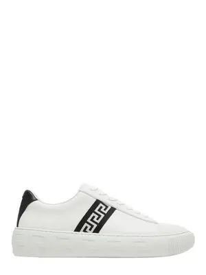 Versace Greca Low-top Sneaker - White