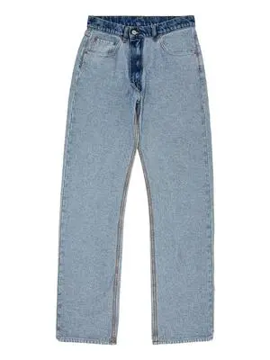MAISON MARGIELA 5 Pockets Canvas Pants - Blue