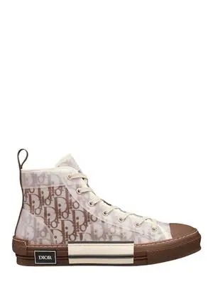 Dior Dior B23 High Top Sneakers Brown