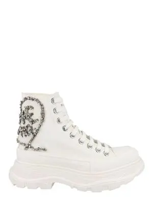 Alexander McQueen Tread Slick Boot - White