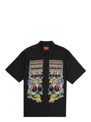 Supreme Skulls Short-sleeve Shirt - Black