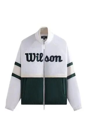 Kith X Wilson Dobby Track Jacket - White