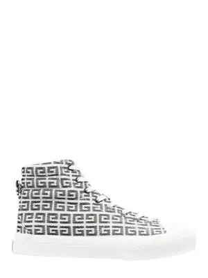Givenchy City High '4g' Sneakers - White